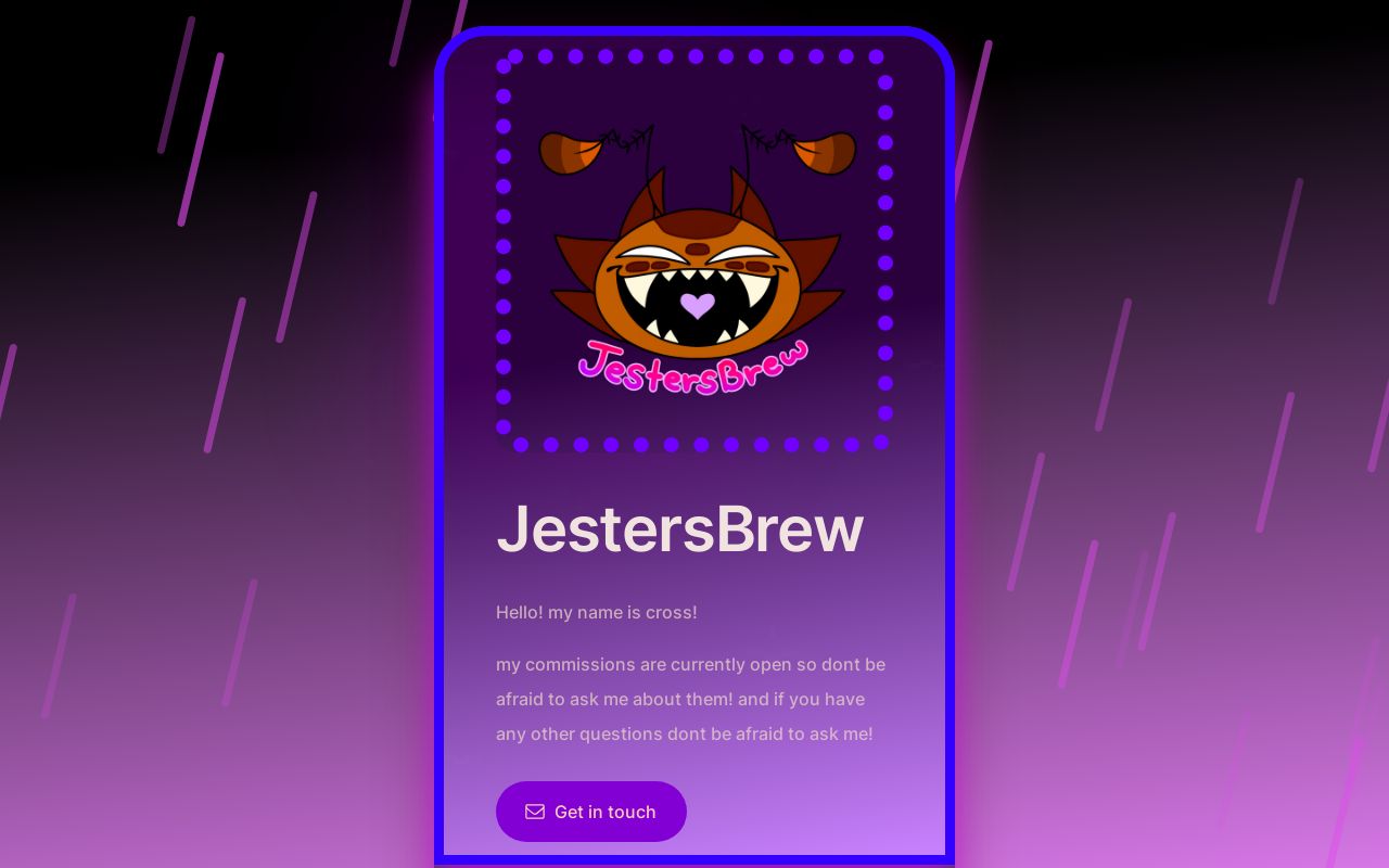 jestersbrew card